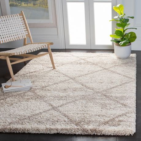 Click here for Safavieh Hudson Amias Geometric Shag Area Rug Mult... prices