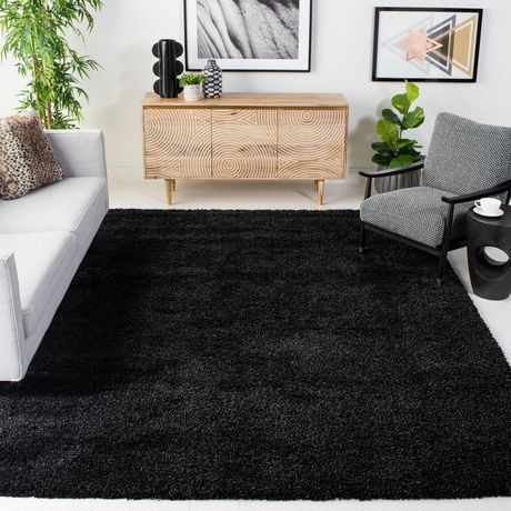 Click here for Safavieh California Solid Plush Shag Area Rug Blac... prices