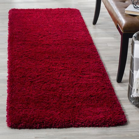 Click here for Safavieh California Solid Plush Shag Area Rug Red... prices