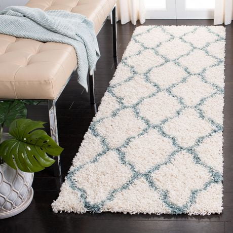 Click here for Safavieh Dallas Logan Geometric Shag Area Rug Ivor... prices