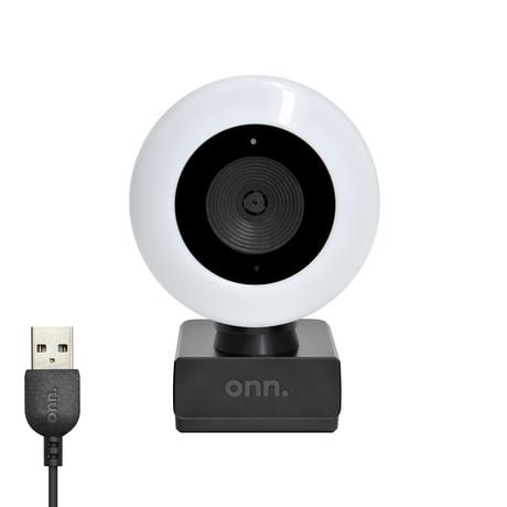 onn. 1440p Swivel Head Ring Light Webcam - Walmart.ca