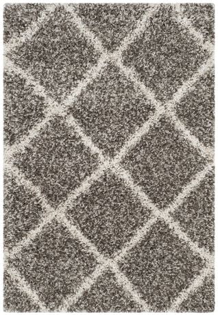 Click here for Safavieh Hudson Amias Geometric Shag Area Rug Grey... prices
