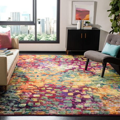Click here for Safavieh Monaco Driskoll Abstract Area Rug Pink /... prices