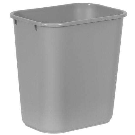 Click here for Rubbermaid Gray Rectangular Waste Basket Gray prices