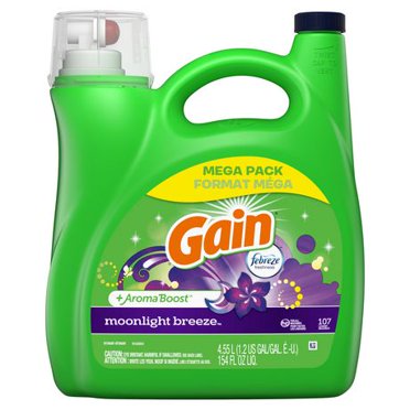 Gain Compact Powder Laundry Detergent, Original,, 120 Loads, 3.8 kg ...