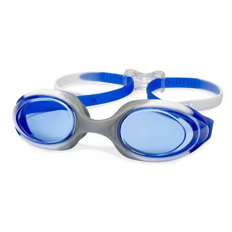 Click here for Dolfino Pro Ultrafit Youth Swim Goggle - Blue / Wh... prices