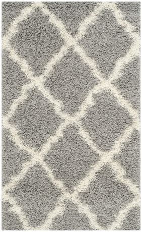 Click here for Safavieh Dallas Logan Geometric Shag Area Rug Grey... prices