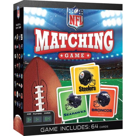 Click here for Masterpieces Nfl Matching Card Game Multi prices
