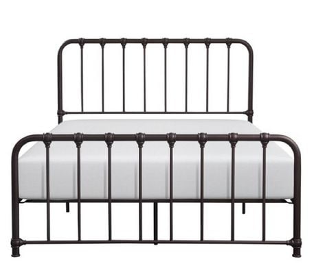Click here for Topline Home Furnishings Bronze Full Metal Bed Dar... prices