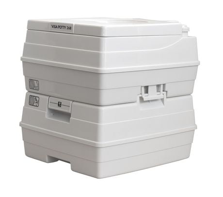 Click here for Visa Portable Toilet 24 Litre Grey 24L prices