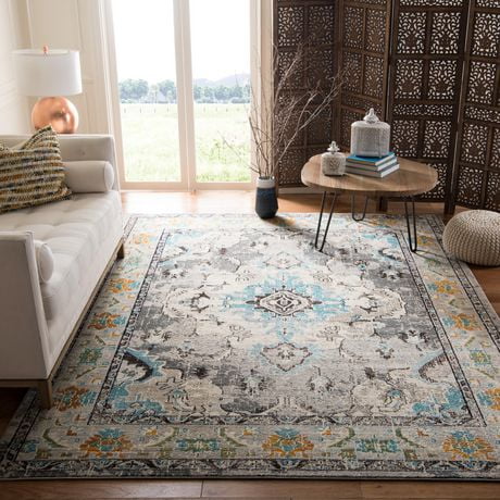 Click here for Safavieh Monaco Toria Traditional Area Rug Grey /... prices