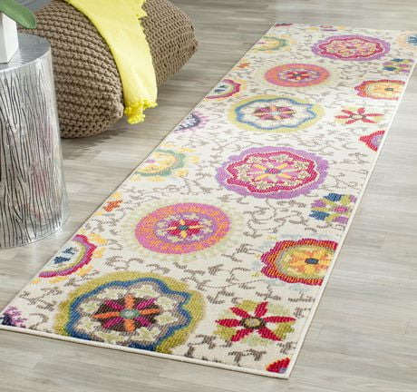 Click here for Safavieh Monaco Savannah Floral Area Rug Ivory / M... prices
