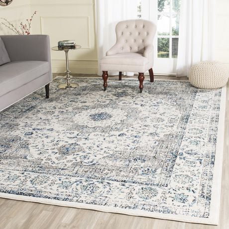 Click here for Safavieh Evoke Teale Traditional Area Rug Grey / I... prices