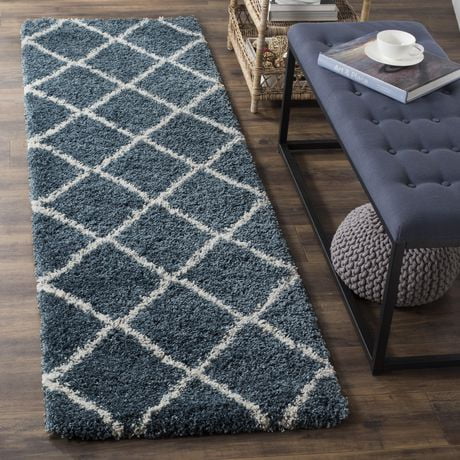 Click here for Safavieh Hudson Amias Geometric Shag Area Rug Slat... prices