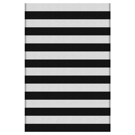 6'x9' Dalecroft Leaf Polyweave Outdoor Rug | Walmart Canada