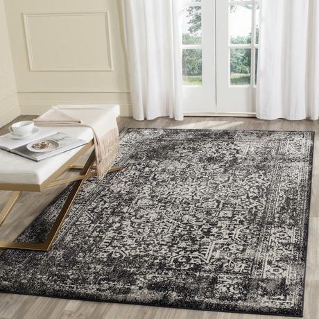 Click here for Safavieh Evoke Trena Traditional Area Rug Black /... prices