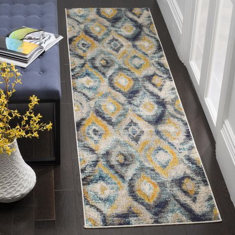 Click here for Safavieh Monaco Sharyl Abstract Area Rug Blue / Mu... prices