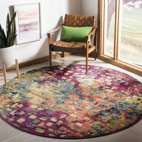 Click here for Safavieh Monaco Driskoll Abstract Area Rug Pink /... prices