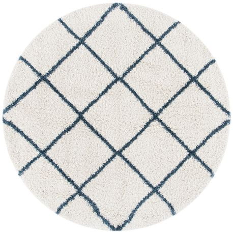 Click here for Safavieh Hudson Amias Geometric Shag Area Rug Ivor... prices