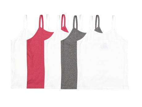 Click here for Hanes Girls Comfortable Spaghetti-Strap Camisoles... prices