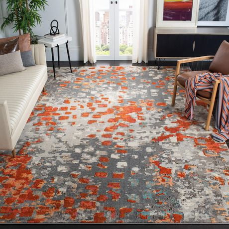 Click here for Safavieh Monaco Driskoll Abstract Area Rug Grey /... prices