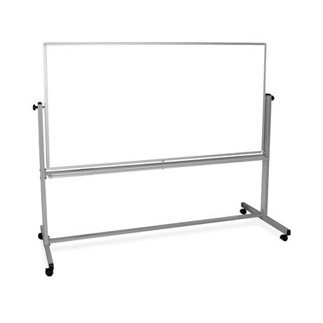 Click here for Luxor 72W X 40H Double-Sided Whiteboard 1 prices
