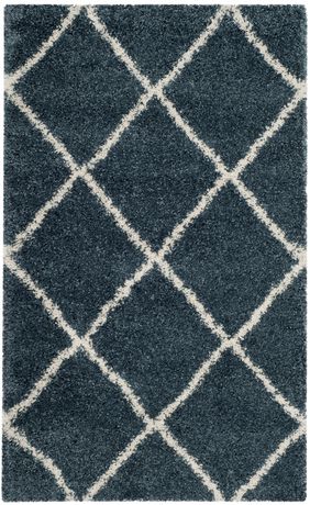 Click here for Safavieh Hudson Amias Geometric Shag Area Rug Slat... prices
