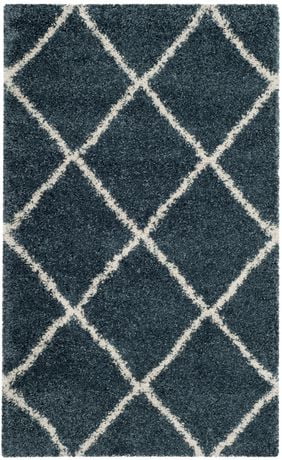 Click here for Safavieh Hudson Amias Geometric Shag Area Rug Slat... prices