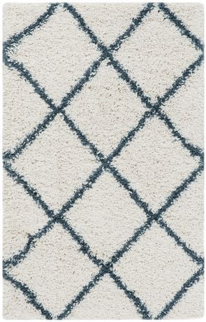 Click here for Safavieh Hudson Amias Geometric Shag Area Rug Ivor... prices