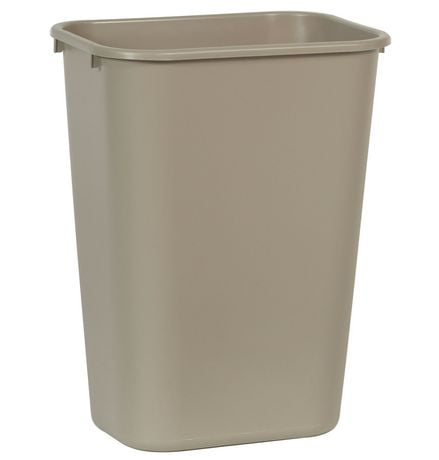 Click here for Rubbermaid Beige Rectangular Waste Basket Beige prices