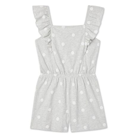 Click here for George Girls Printed Knit Romper Grey Xs prices
