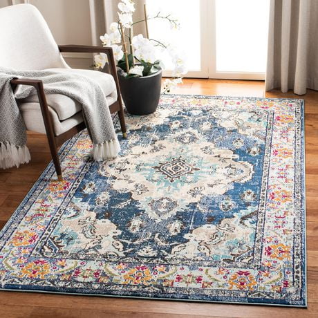 Click here for Safavieh Monaco Toria Traditional Area Rug Navy /... prices