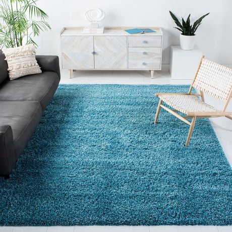 Click here for Safavieh California Solid Plush Shag Area Rug Turq... prices