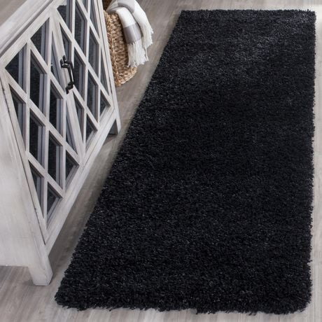 Click here for Safavieh California Solid Plush Shag Area Rug Blac... prices