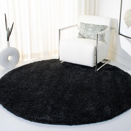 Click here for Safavieh California Solid Plush Shag Area Rug Blac... prices