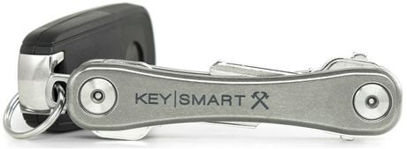 Click here for Keysmart Rugged Aluminum Key Holder - Titanium Sil... prices