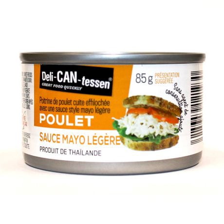 Deli-CAN-Tessen Light Mayo Sauce Shredded Chicken Breast | Walmart Canada
