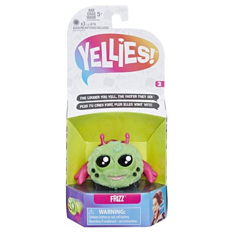 Click here for Yellies! Frizz; Voice-Activated Spider Pet; Ages 5... prices