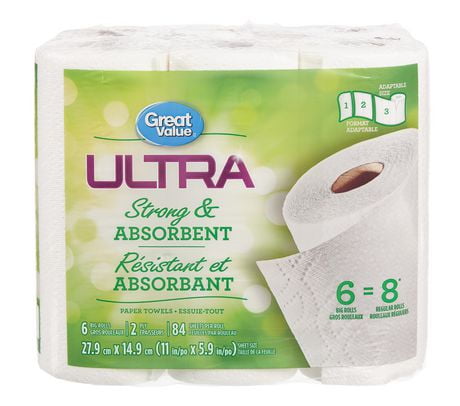 Great Value Paper Towels | Walmart Canada