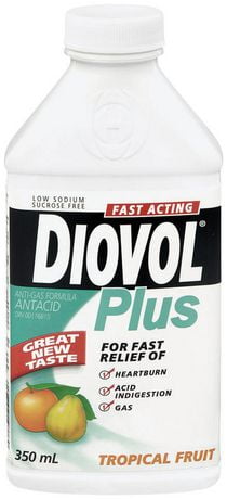UPC 058738193730 - Diovol Diovol Plus Tropical Fruit Antacid Liquid ...