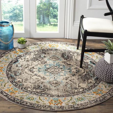 Click here for Safavieh Monaco Toria Traditional Area Rug Grey /... prices