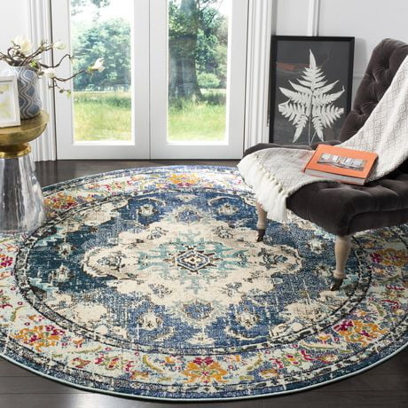 Click here for Safavieh Monaco Toria Traditional Area Rug Navy /... prices