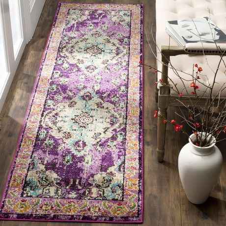Click here for Safavieh Monaco Toria Traditional Area Rug Violet... prices