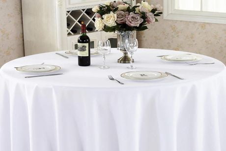 Fabstyles Hotel 100% Cotton Solid Table Cloth - Walmart.ca