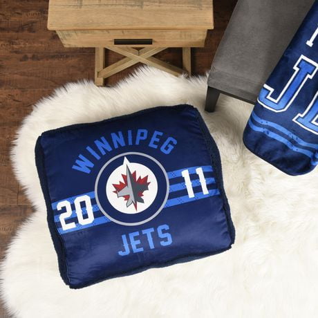 Click here for Nhl Winnipeg Jets Ultimate Fan Jumbo Pillow Blue J... prices