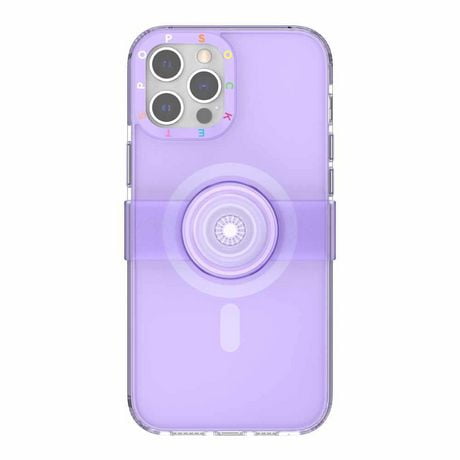 PopSockets PopCase with MagSafe iPhone 13 Pro Max 2021 Violet | Walmart ...