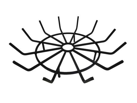 Click here for Pleasant Hearth 28 Inch Wagon Wheel Steel Wood Gra... prices