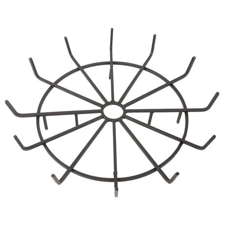 Click here for Pleasant Hearth 32 Inch Wagon Wheel Steel Wood Gra... prices