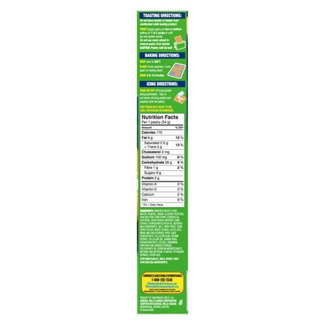 Pillsbury™ Toaster Strudel Apple Pastries | Walmart Canada