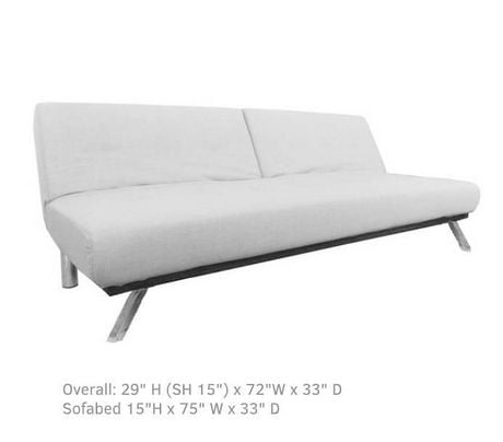 Click here for Take Me Home Furniture Sleeper Sofa With Metal Leg... prices